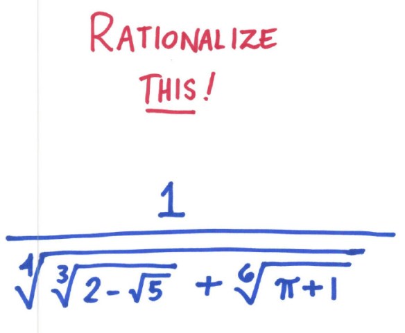 Rationalization Rant | Random Walks